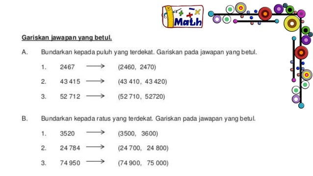 [MATEMATIK TAHUN 456] NOMBOR & OPERASI | PPT