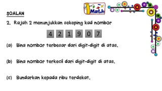 [MATEMATIK TAHUN 456] NOMBOR & OPERASI | PDF