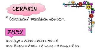 [MATEMATIK TAHUN 456] NOMBOR & OPERASI | PDF