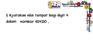 [MATEMATIK TAHUN 456] NOMBOR & OPERASI | PDF