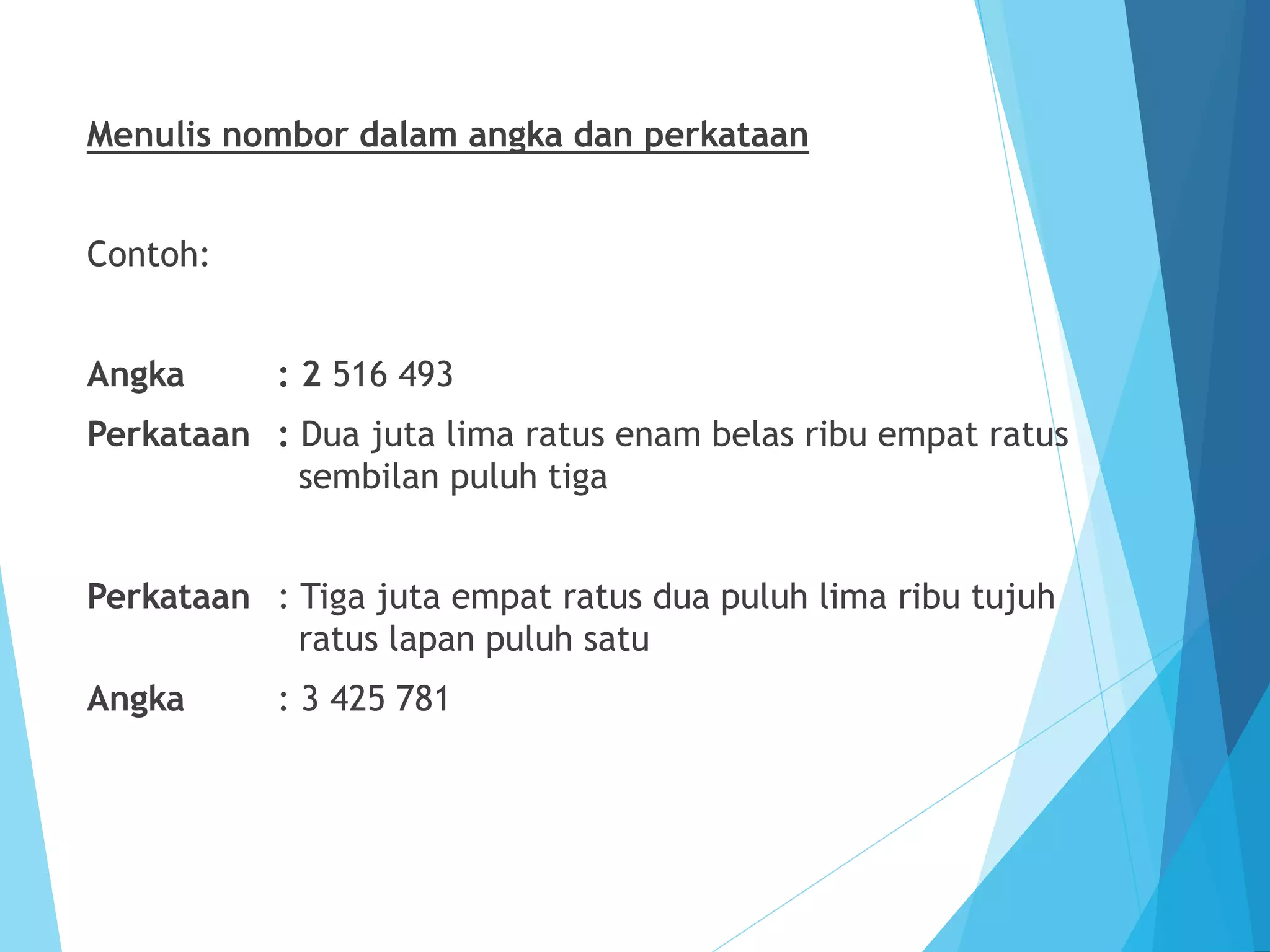 Matematik tahun 6 nombor tujuh digit | PPTX