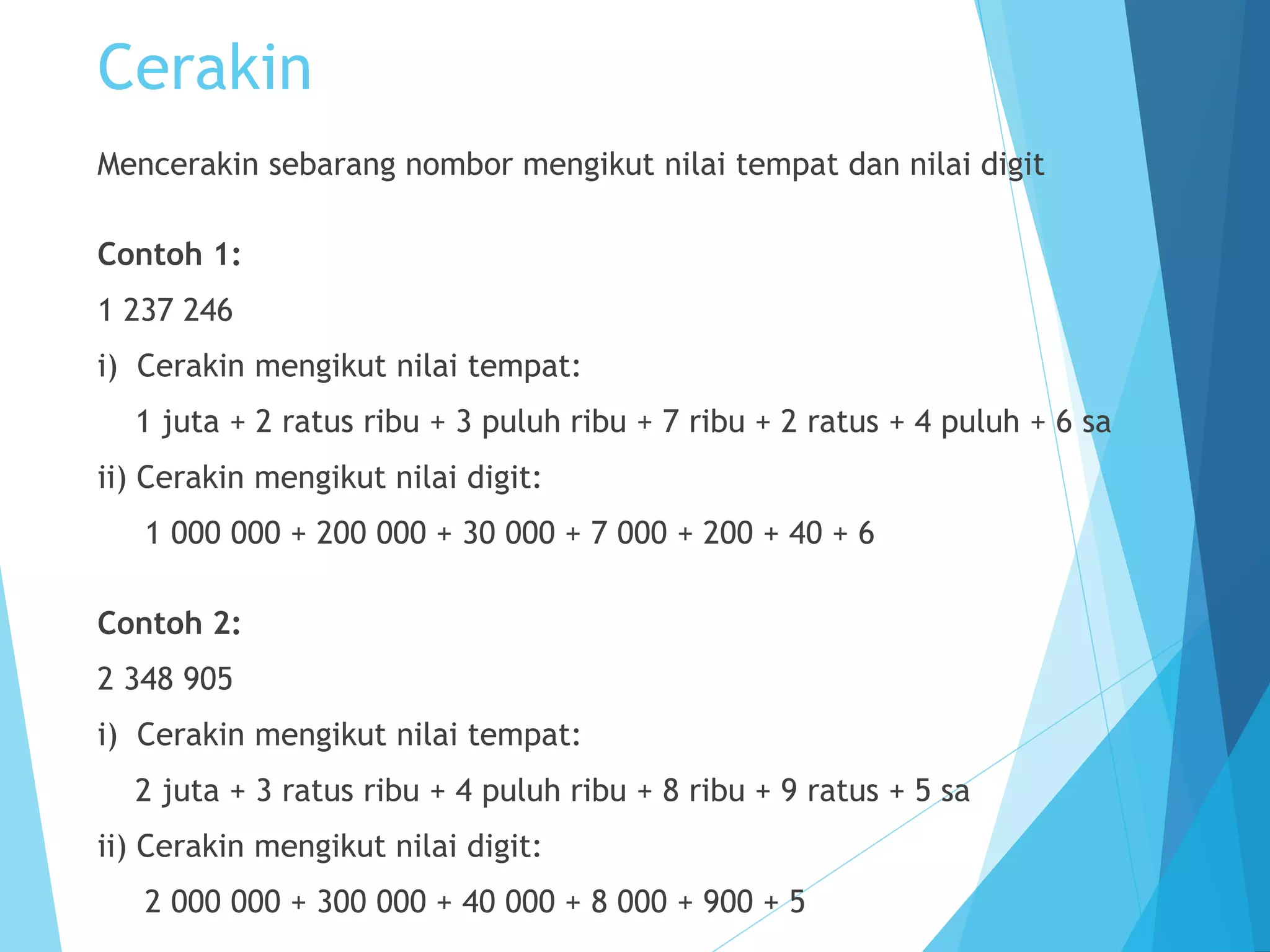 Matematik tahun 6 nombor tujuh digit | PPTX