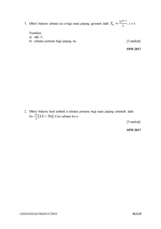 Matematik tambahan Tingkatan 5 Bab 1 | DOCX