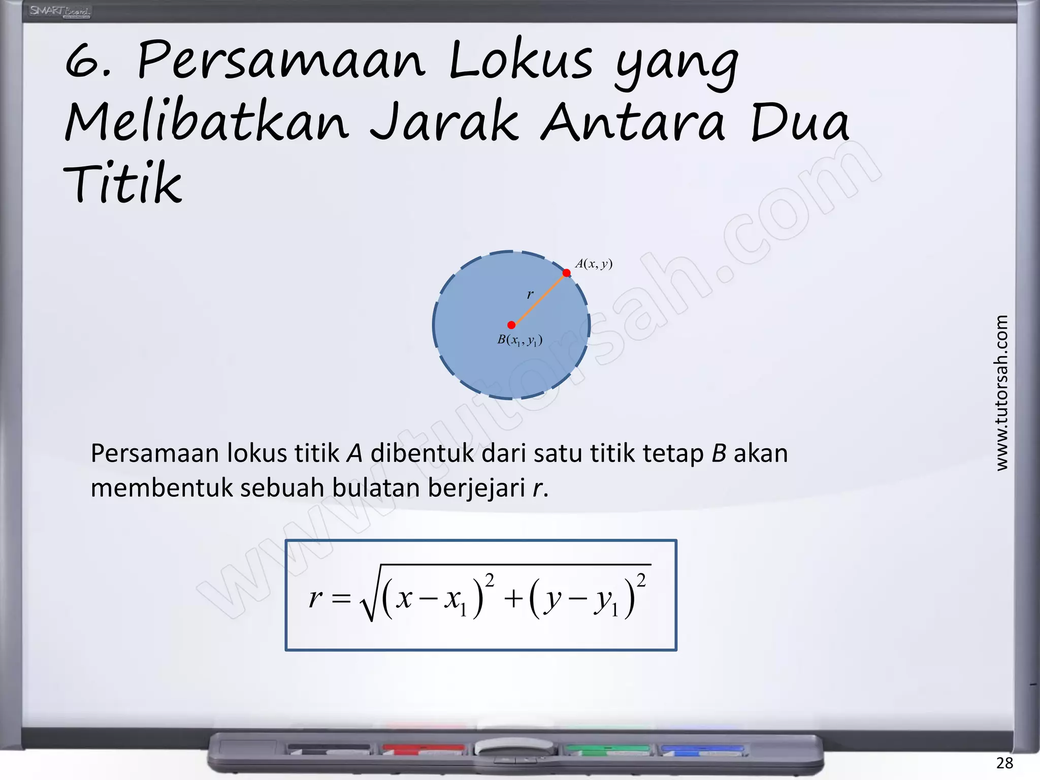 Matematik tambahan spm tingkatan 4 geometri koordinat {add maths form 4 ...