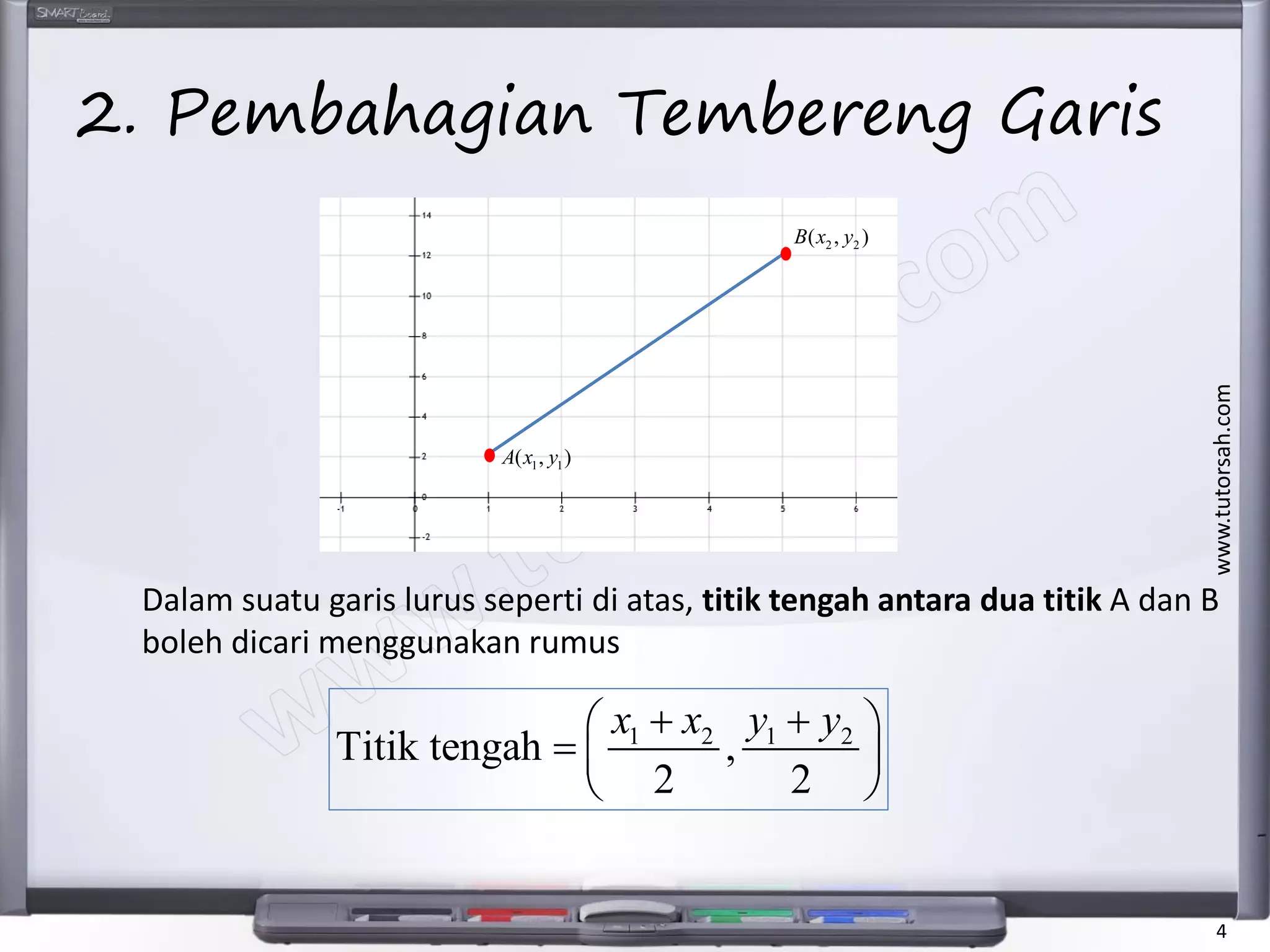 Matematik tambahan spm tingkatan 4 geometri koordinat {add maths form 4 ...