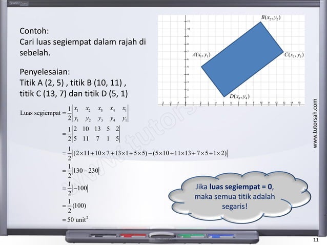 Matematik tambahan spm tingkatan 4 geometri koordinat {add maths form 4 ...