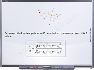 Matematik tambahan spm tingkatan 4 geometri koordinat {add maths form 4 ...