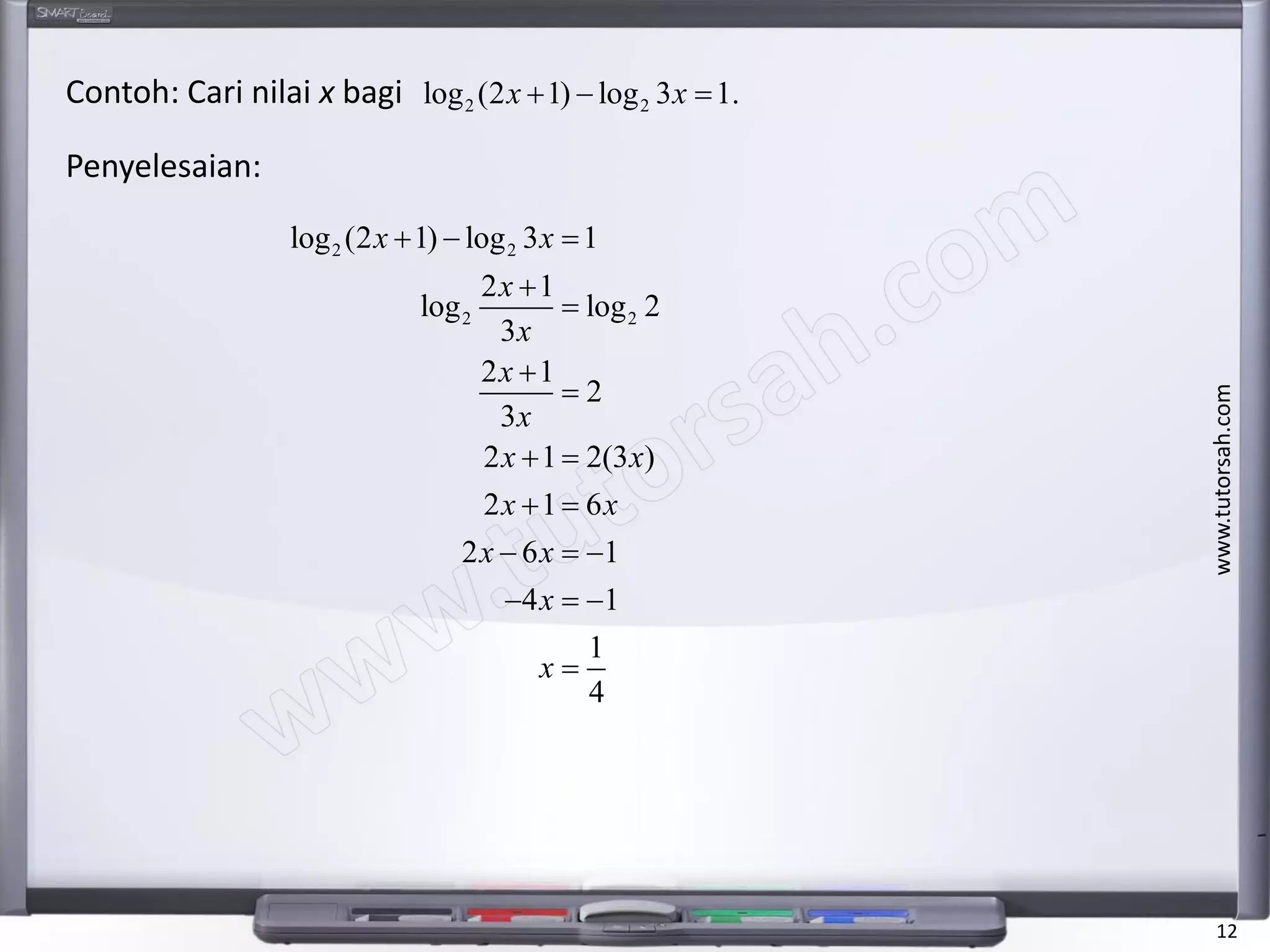 Matematik tambahan spm tingkatan 4 indeks dan logaritma {add math form ...