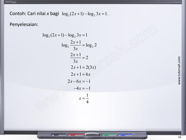 Matematik tambahan spm tingkatan 4 indeks dan logaritma {add math form ...