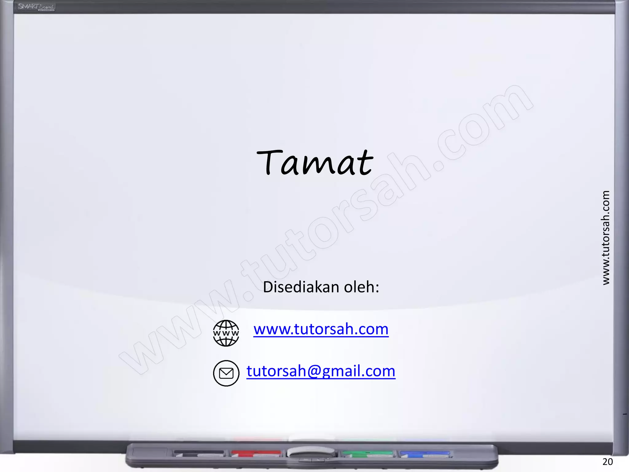 Matematik tambahan tingkatan 4 persamaan kuadratik {add math form 4 ...