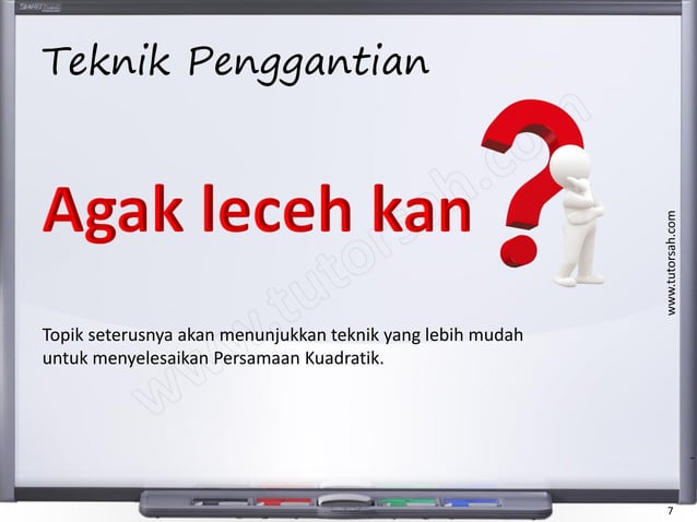 Matematik tambahan tingkatan 4 persamaan kuadratik {add math form 4 ...