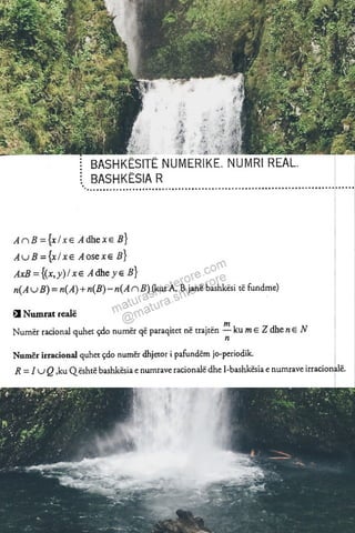 Formula matematike shkolle e mesme | PDF