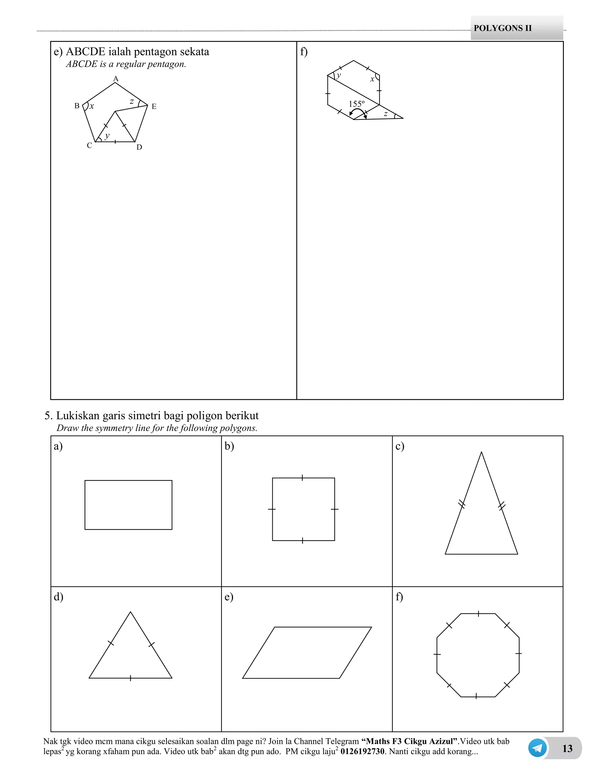 Matematik tingkatan 3 modul 1 2016 | PDF