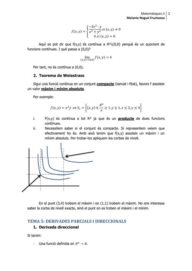 Matematiques funcions varies variables | PDF