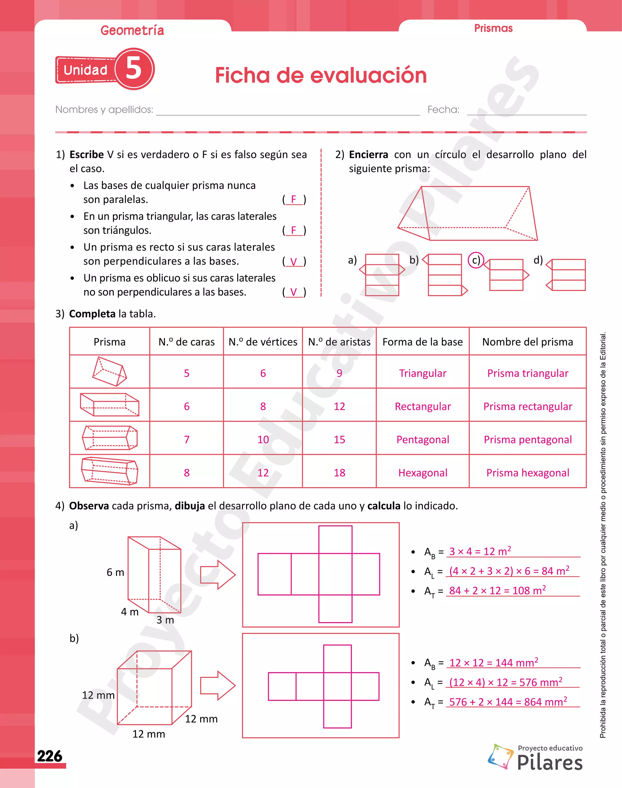 MATEMÁTICA - 5TO GRADO - UNIDAD 5.pdf