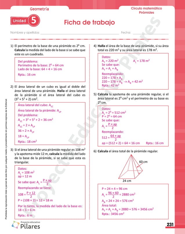 MATEMÁTICA - 5TO GRADO - UNIDAD 5.pdf