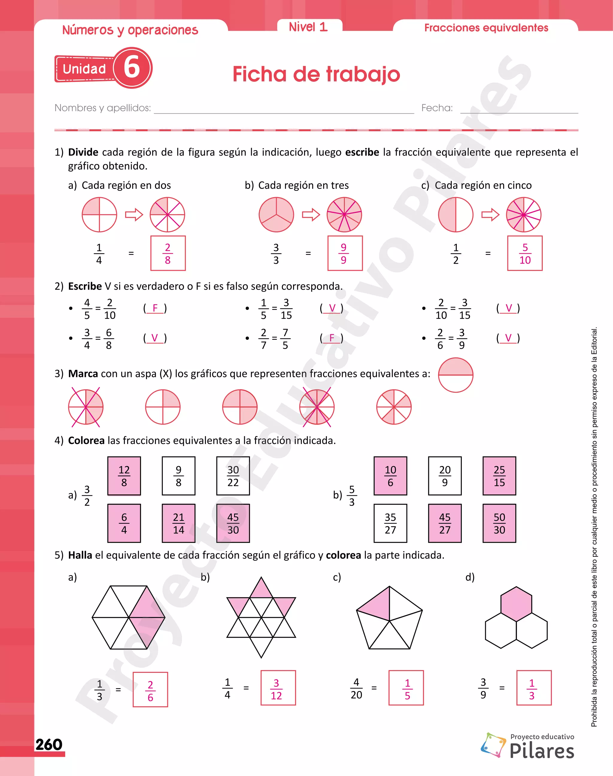 MATEMÁTICA - 5TO GRADO - UNIDAD 6.pdf