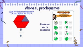 Representación de fracciones. | PPTX