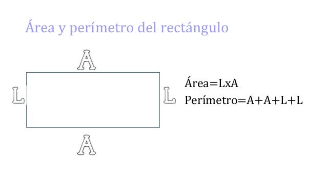 Área y perímetro de los polígonos