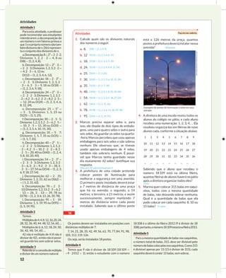 Matemática em Cena 7 ano Ensino Completo | PDF