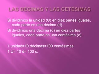 Tema 4. Los números decimales | PPTX