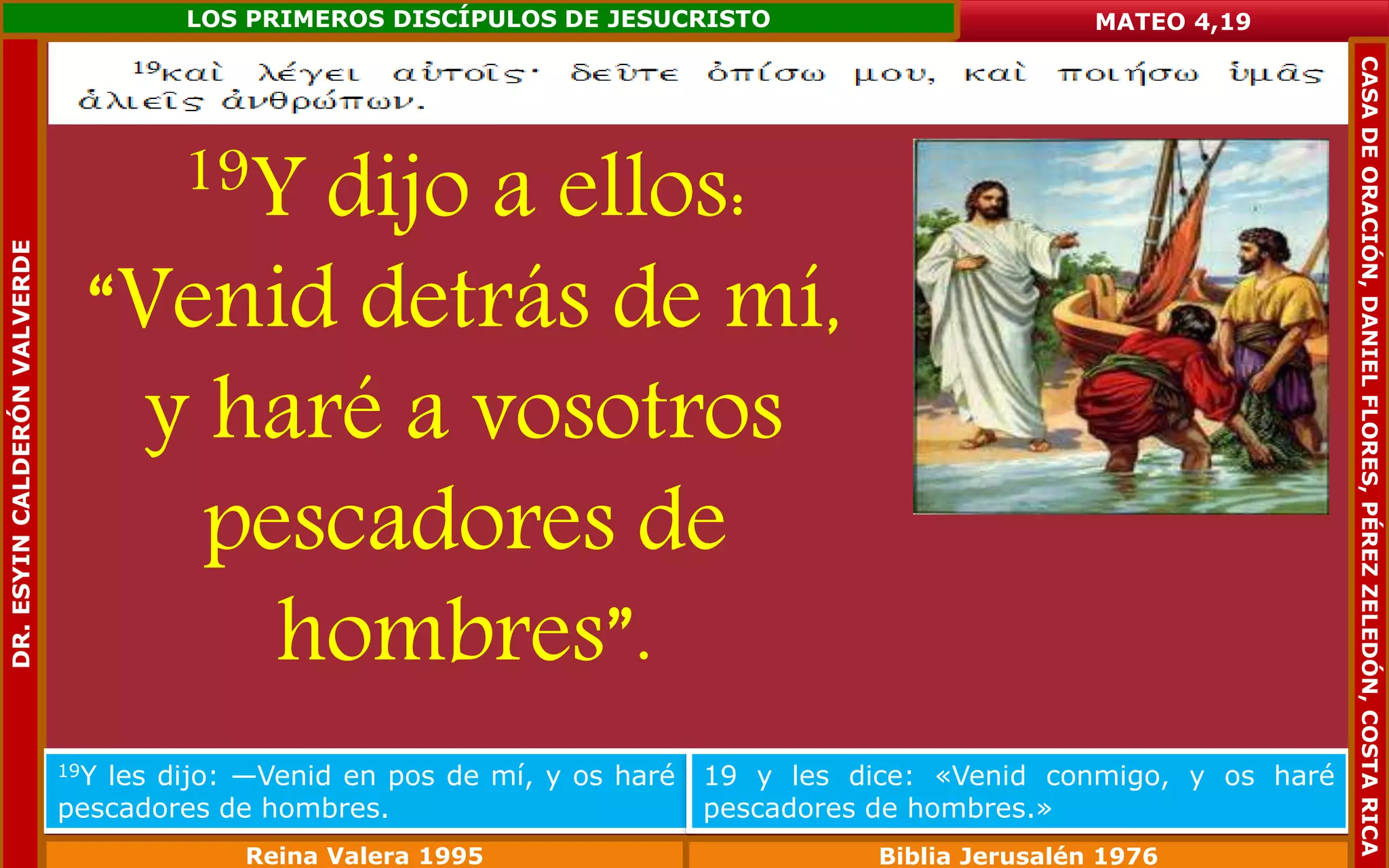 Mateo 04: El Diablo tienta a Jesús, tentaciones de Jesús; primeros ...