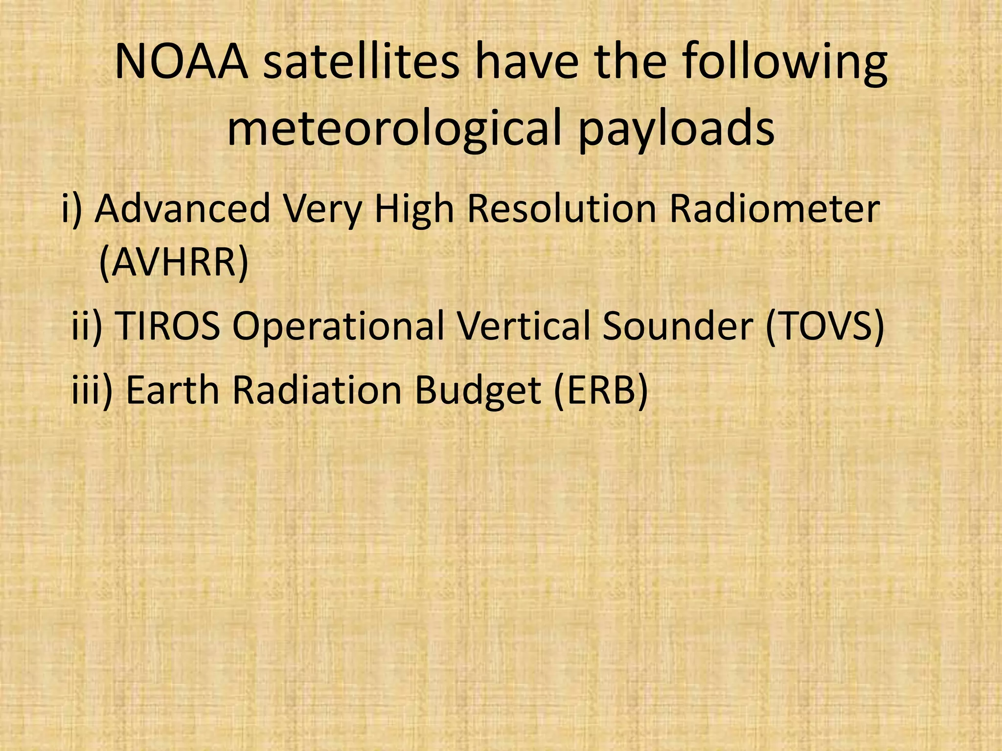 mateorological and ocean monitoring satellite (2).pptx | Geography ...