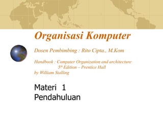 Materi 01-organisasi-komputer | PPT