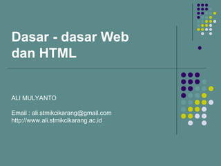 Materi-1 Dasar dasar Web-dan-HTML-php.ppt
