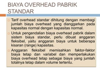 Perhitungan Biaya Standar-penetapan standar dan analisis varians.ppt