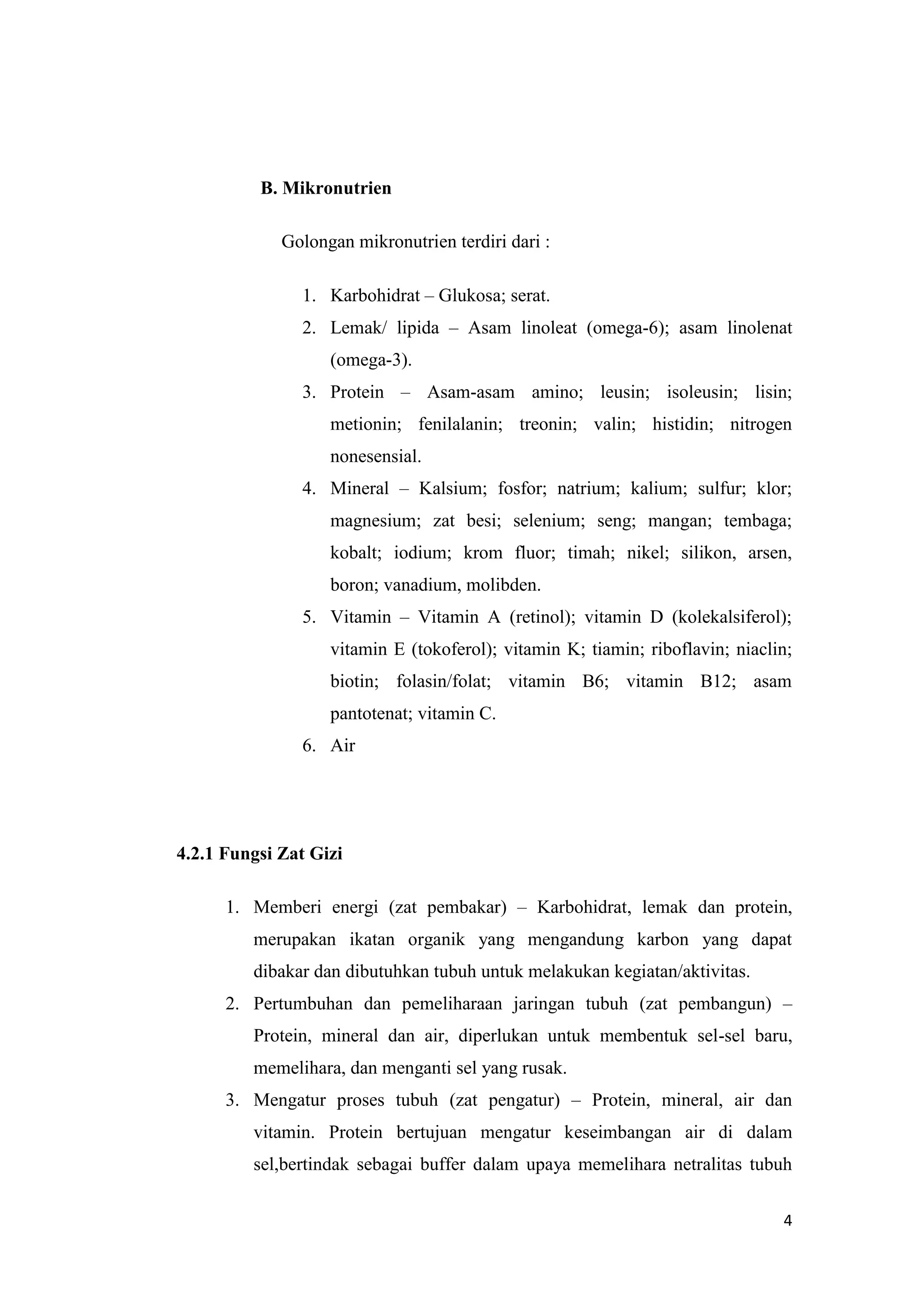 pemenuhan gizi terhadap kebutuhan | PDF