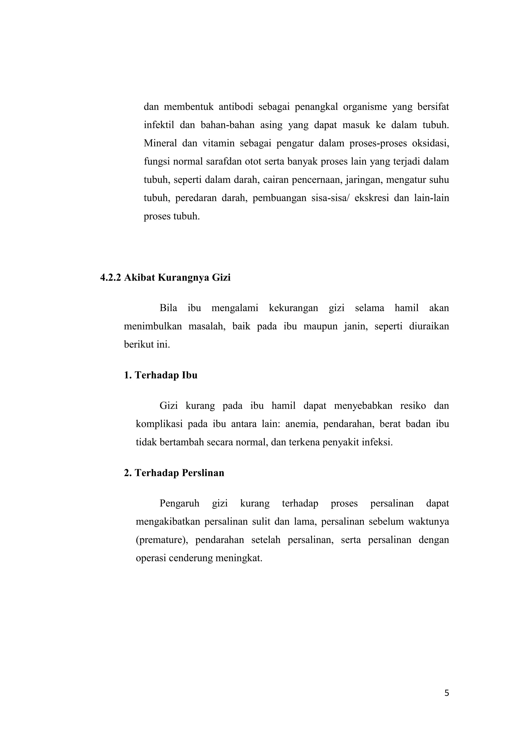 pemenuhan gizi terhadap kebutuhan | PDF