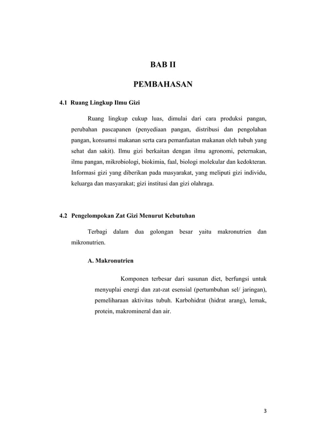 pemenuhan gizi terhadap kebutuhan | PDF