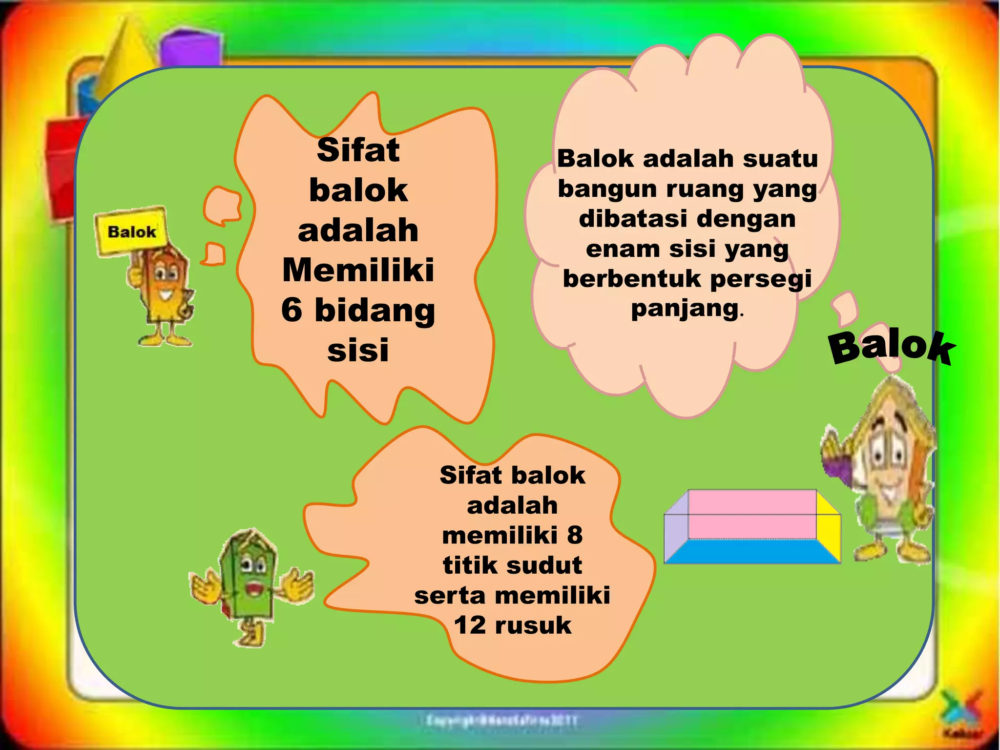 Materi sifat sifat bangun ruang | PPTX