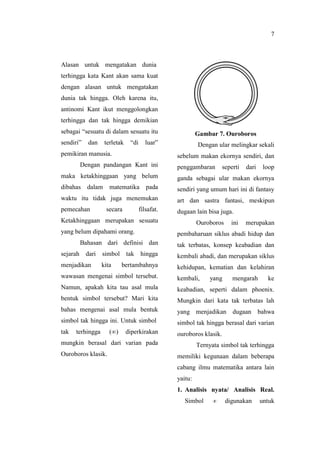 Menguak Simbol Tak Hingga | PDF