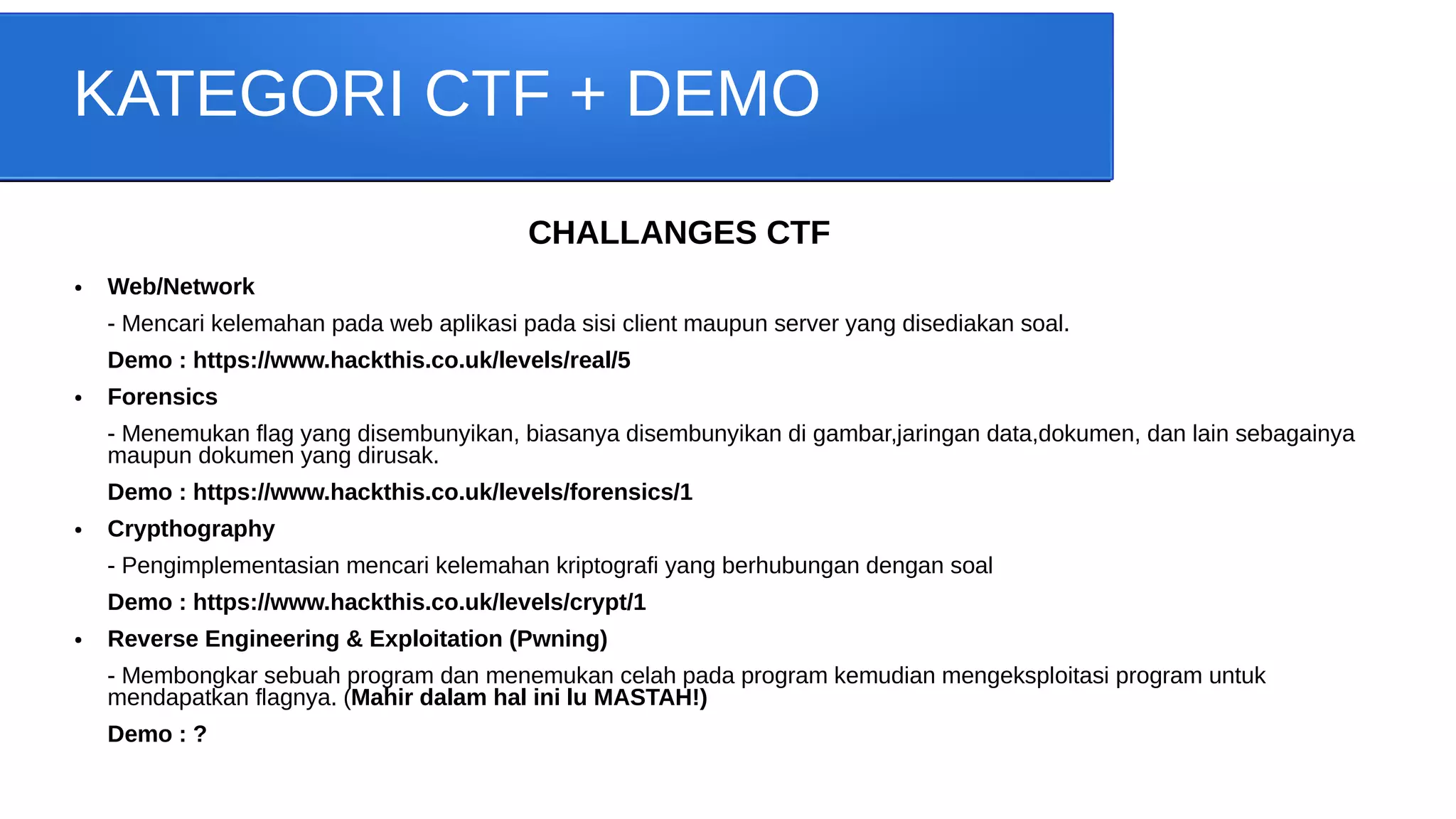 Introduction to CTF | PDF