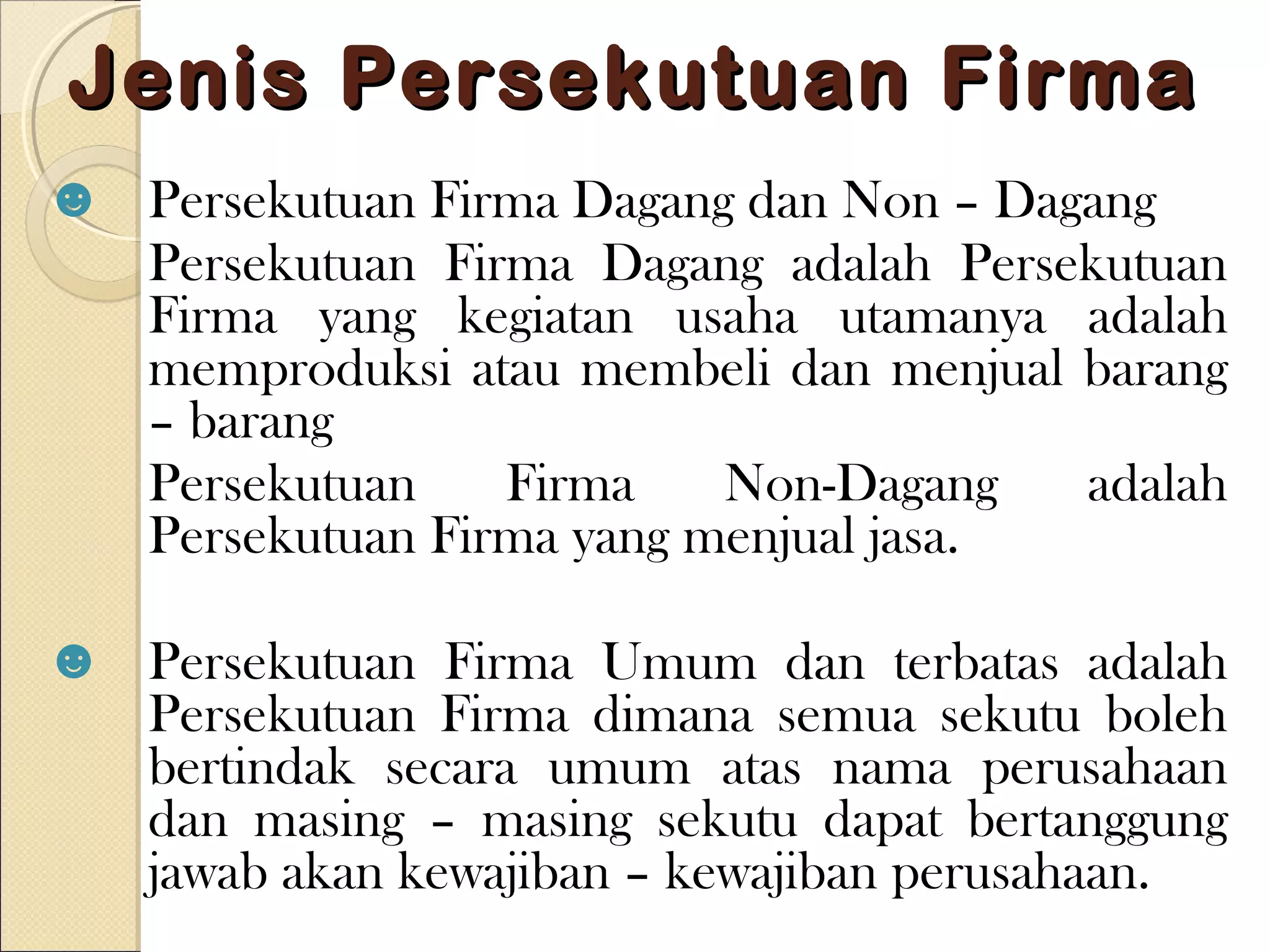 Persekutuan Firma | PPT