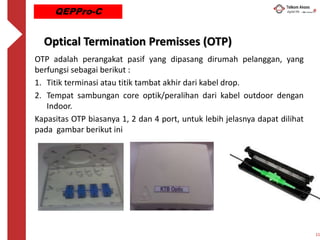 Materi 1 Basic ftth network 20160209 | PPTX