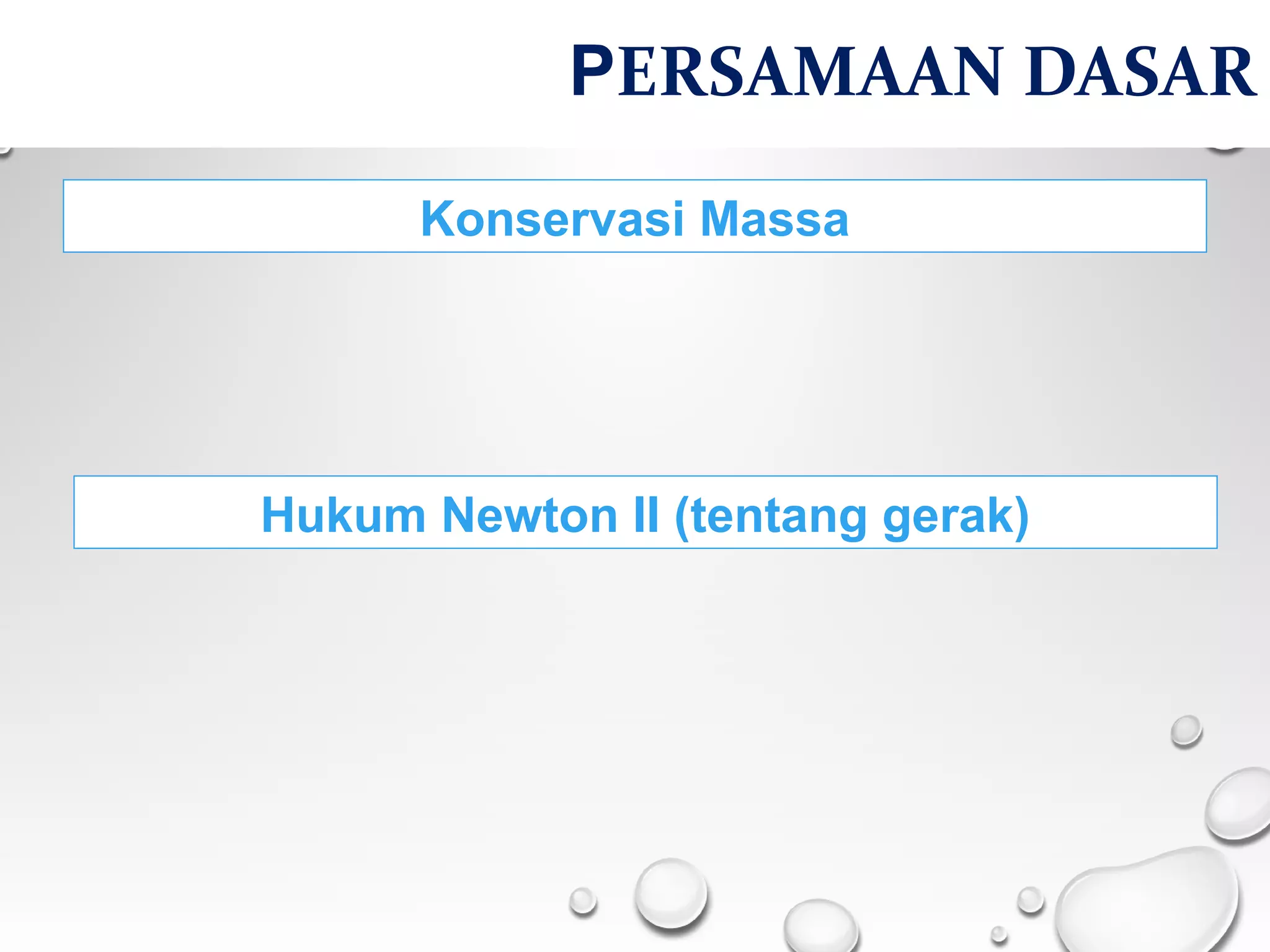 Materi 1 mekanika fluida 1 | PPT