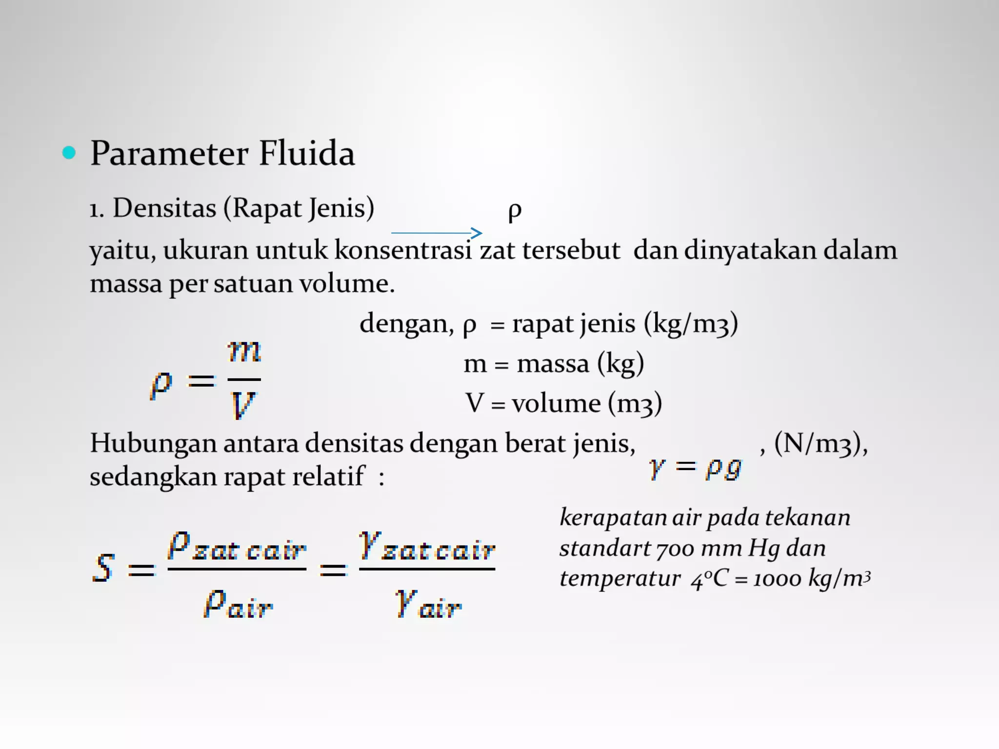 Materi 1 mekanika fluida 1 | PPT