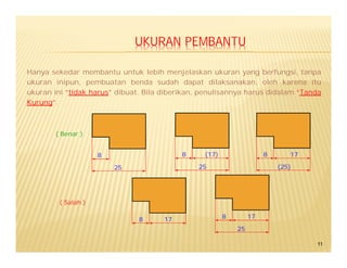 Materi 3. penunjukan ukuran oleh syaifi ab | PDF