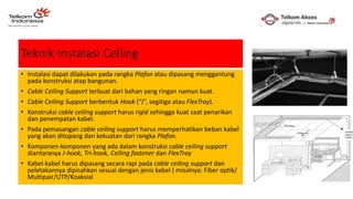 Materi 2 Instalasi Kabel Rumah / Gedung (IKR IKG) FTTX | PPTX