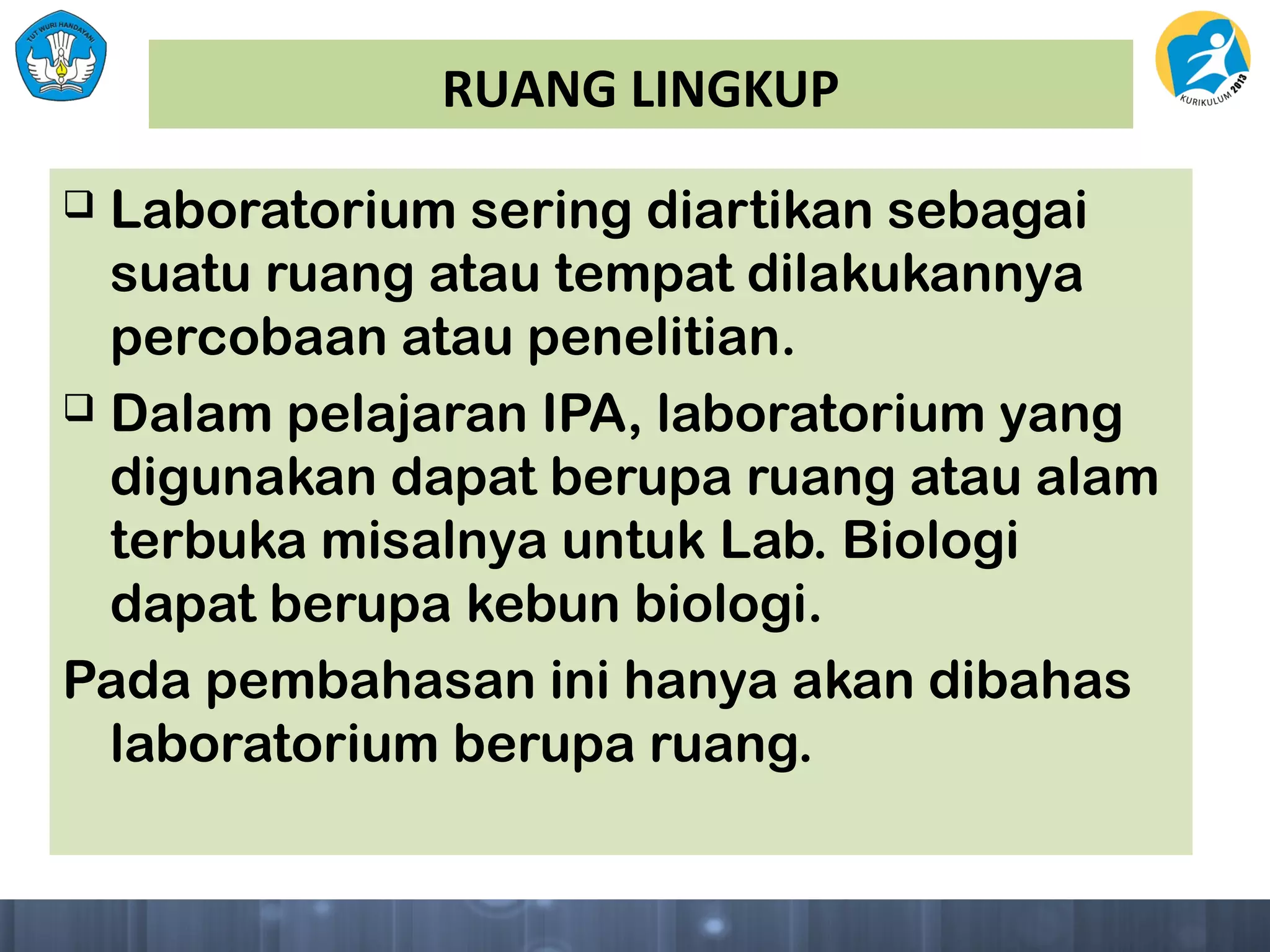 Desain Laboratorium | PPT