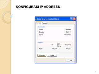 IP address adalah alamat yang diberikan pada jaringan komputer dan ...