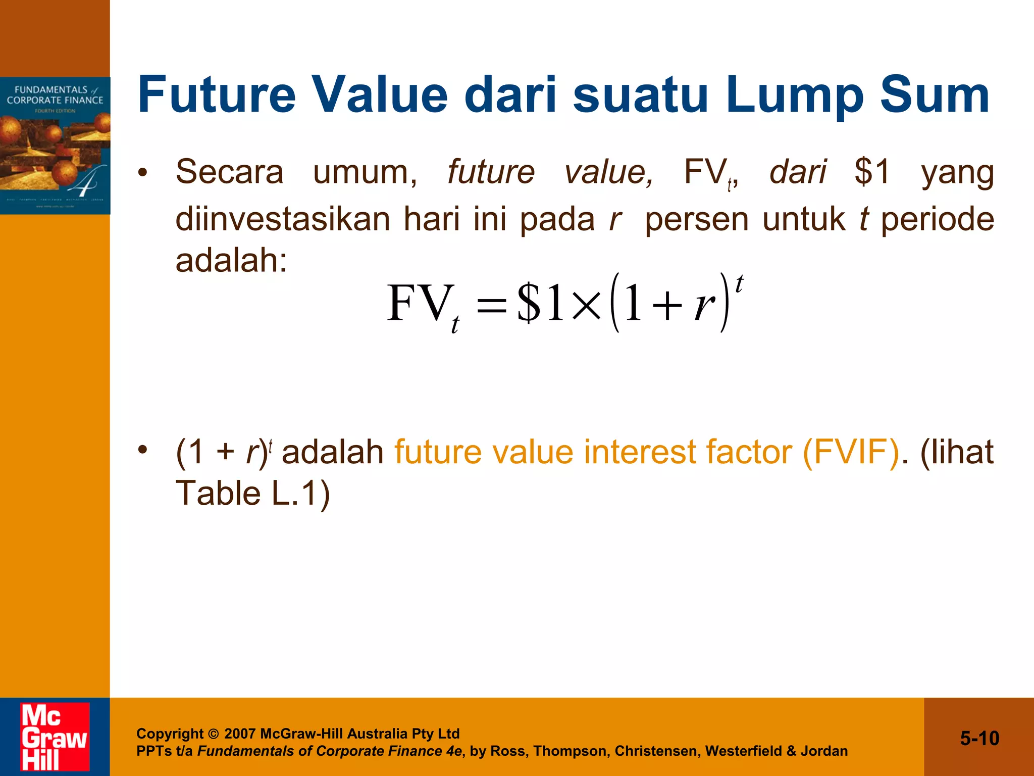 (valuation and time value of money) | PPT