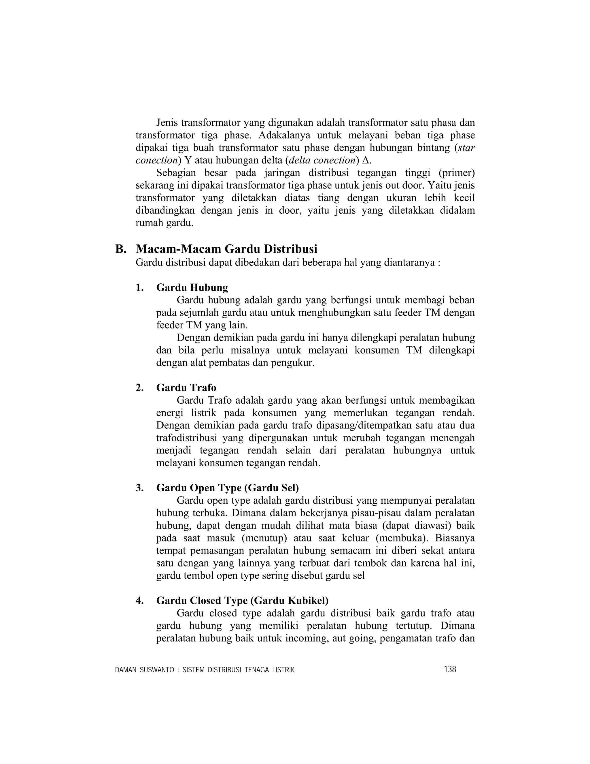 Materi 9-gardu-distribusi | PDF