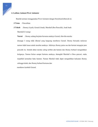 Materi Animasi Flash - Chapter 1 | PDF