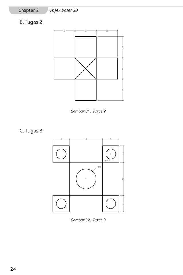 Materi autocad-2 d-2 | PDF