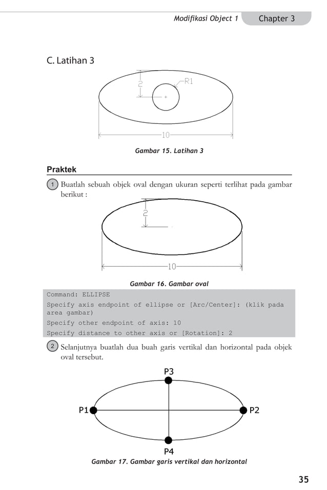 Materi autocad-2 d-2 | PDF