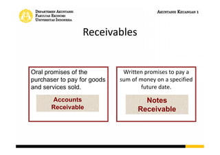 Cash and receivables | PPT